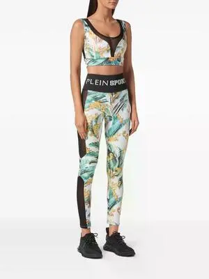 PLEIN SPORT Graphic-print Leggings