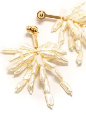REJINA PYO Reverse Pom Pom Earrings