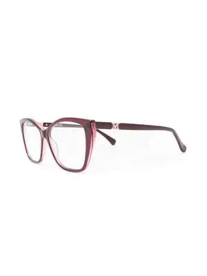 Max Mara Cat-eye Frame Glasses - Red