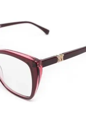 Max Mara Cat-eye Frame Glasses - Red