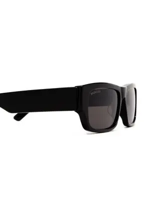 Balenciaga Logo-arm Slim Sunglasses