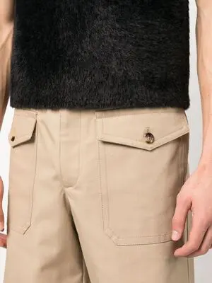 Alexander McQueen Pocket-detail Bermuda Shorts