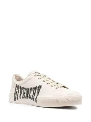 Givenchy Logo-print Leather Sneakers
