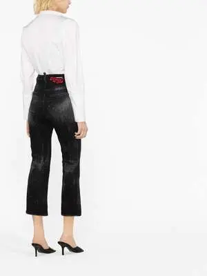 Dsquared2 High-waisted Flared Jeans