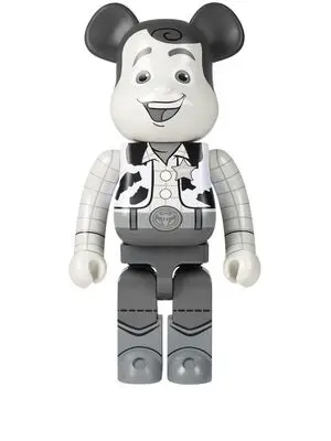 MEDICOM TOY Woody B&w Be@rbrick 1000% Figure - Black