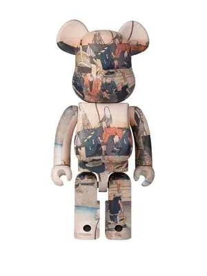 MEDICOM TOY X Utagawa Hiroshige 53 Stations Of Tokaido Be@rbrick 1000% Figure