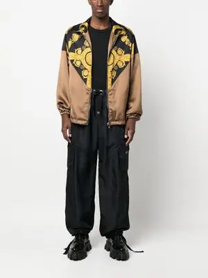 Versace Logo-print Cargo Trousers