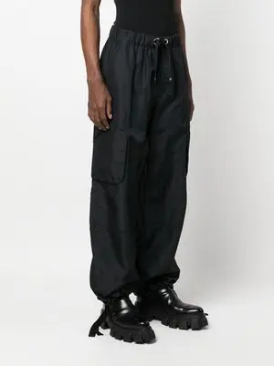Versace Logo-print Cargo Trousers