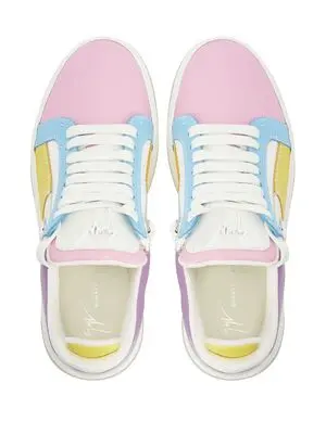 GIUSEPPE ZANOTTI Gz94 Double-zip Low-top Sneakers