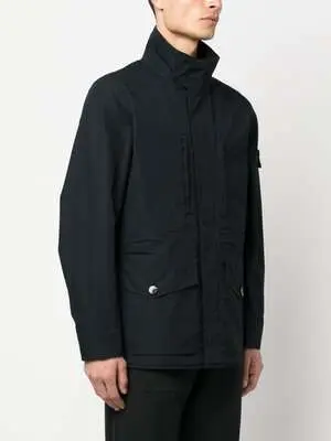 Stone Island Compass Patch Long-sleeved Jacket
