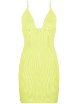 Dsquared2 V-neck Knitted Mini Dress
