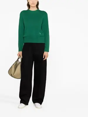 SPORTY & RICH Crew-neck Jumper - Green
