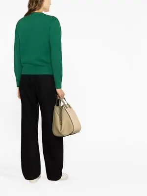 SPORTY & RICH Crew-neck Jumper - Green