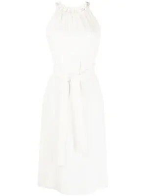P.a.r.o.s.h Belted Waist Dress