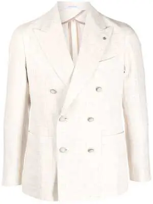 Tagliatore Double-breasted Button Blazer