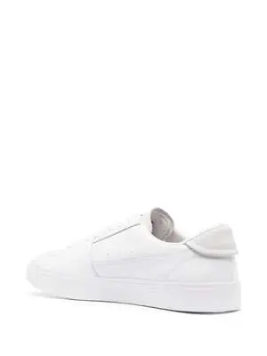 Tommy Hilfiger Logo Leather Sneakers