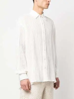 Commas Vertical-stripe Shirt