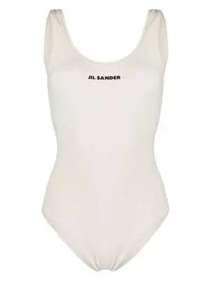 Jil Sander Scoop Neck Swimsuits