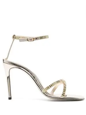 Victoria Beckham Metallic Sandals For Women