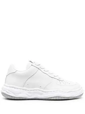 Mihara Yasuhiro Perforated Low-top Sneakers - White
