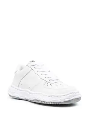 Mihara Yasuhiro Perforated Low-top Sneakers - White