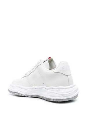 Mihara Yasuhiro Perforated Low-top Sneakers - White