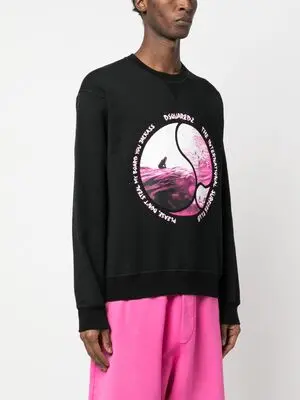 Dsquared2 Logo-print Cotton Sweatshirt