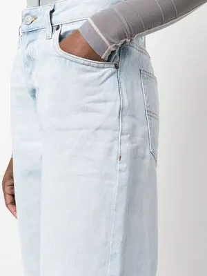 DIESEL® 1999 Cropped Straight-leg Jeans - Blue