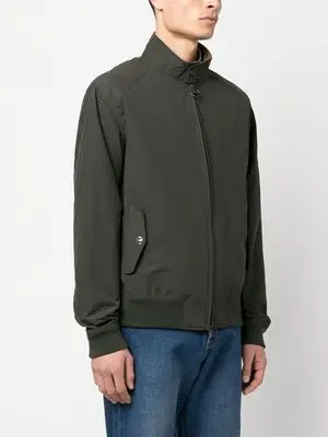 BARBOUR INTERNATIONAL Zip-fastening Bomber Jacket - Green