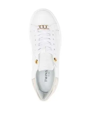 TWINSET Leather Sneakers