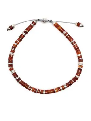 MAOR Citrine Beaded Bracelet - Red