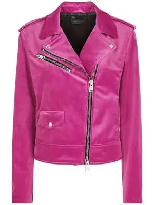 GIUSEPPE ZANOTTI Amelia Biker Jacket - Pink