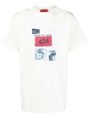 424 Logo T-shirts For Men
