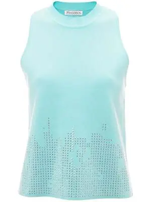 JW Anderson Studded Tank Top - Blue
