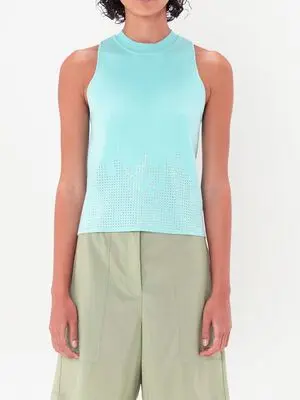 JW Anderson Studded Tank Top - Blue