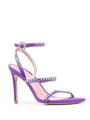 STUART WEITZMAN Gemcut 100mm Stiletto Sandals