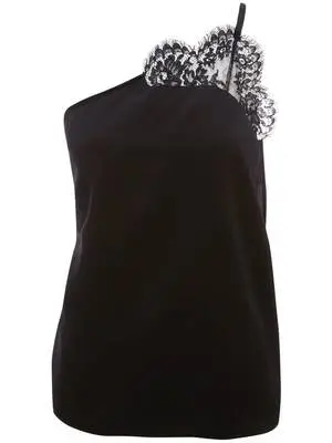 JW Anderson One-shoulder Lace Blouse