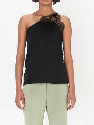 JW Anderson One-shoulder Lace Blouse