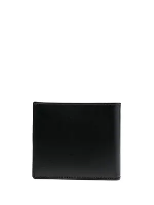 TOD'S Bi-fold Leather Wallet - Black