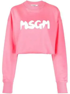 Msgm Crewneck Sweatshirts Hoodies For Women