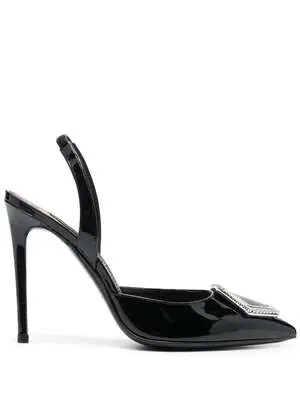 Philipp Plein Decollete High Heel Slingbacks