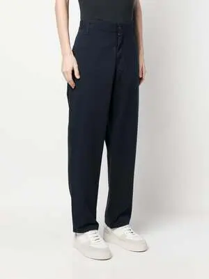 Carhartt Work In Progress Logo-patch Wide-leg Trousers