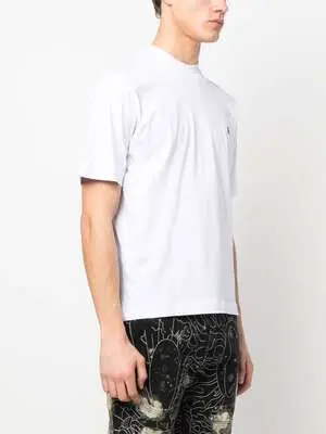 Études Studio Logo-embroidered Organic Cotton T-shirt - White