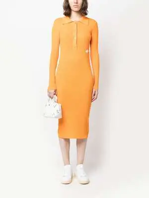 PATOU Knitted Polo Dress