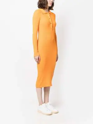 PATOU Knitted Polo Dress