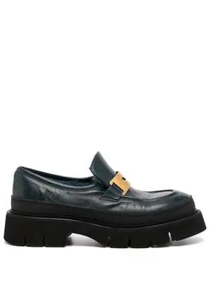 MADISON MAISON Lug-sole Loafers - Green