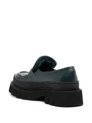 MADISON MAISON Lug-sole Loafers - Green