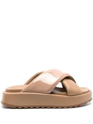 GIABORGHINI Crossover-strap Slides