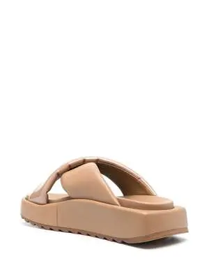 GIABORGHINI Crossover-strap Slides