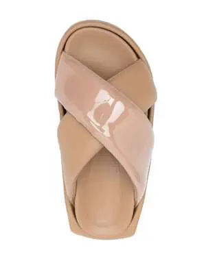 GIABORGHINI Crossover-strap Slides